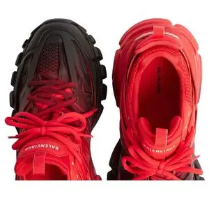 Balenciaga Track Sneakers - Red/black