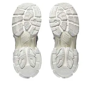 Balenciaga Runner Sneakers With Graffiti Print - White
