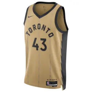 Nike Dri-fit Nba Swingman Jersey 2023/24 City Edition 'toronto Raptors Pascal Siakam - Tan
