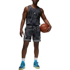 JORDAN Dri-fit Sport Diamond Shorts - Dark Shadow/black/white