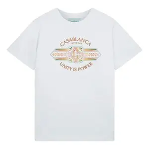 Casablanca Unity Is Power Printed T-shirt
