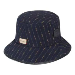 Gucci Gg Reversible Bucket Hat - Blue