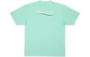 Balenciaga Political Campaign T-shirt Large Fit - Mint