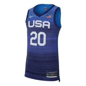 Nike 2020 Team Usa Road Authentic Vaporknit Jersey - Blue