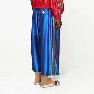 Gucci Shiny Track Pants 'royal Blue