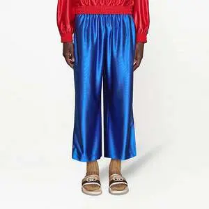 Gucci Shiny Track Pants 'royal Blue