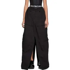 Balenciaga Apron Cargo Pants Skirt