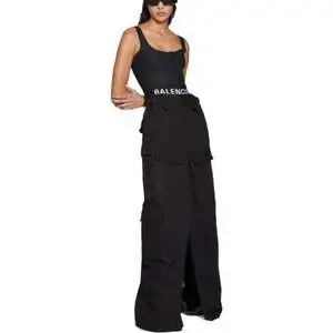 Balenciaga Apron Cargo Pants Skirt