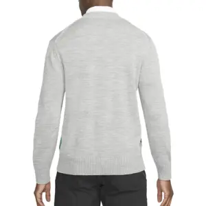 Nike Tiger Woods Knit Golf Crew Sweater 'grey