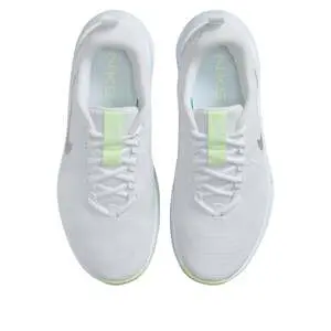 Nike Mc Trainer 3 Athletic Sneakers - White/barely Volt/metallic Silver