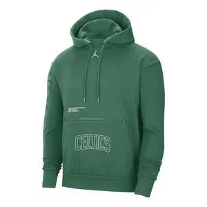 JORDAN Boston Celtics Courtside Statement Edition Nba Fleece Pullover Hoodie