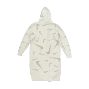 Nike Phoenix Cozy Boucle Long Knit Cardigan - White