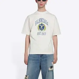 Balenciaga Varsity Logo T-shirt Medium Fit
