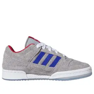 Adidas Forum Low Cl Kansas Sneakers - Grey/royal Blue/white