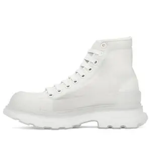Alexander McQueen Tread Slick Boots - White