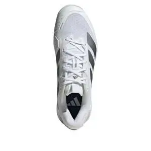 Adidas Adizero Ubersonic 5 Tennis Sneakers - Cloud White/tech Grey Metallic/maroon