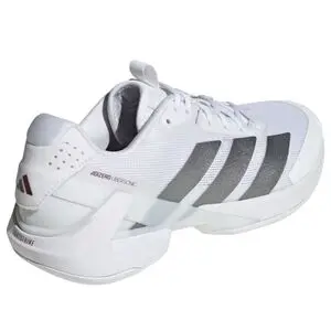 Adidas Adizero Ubersonic 5 Tennis Sneakers - Cloud White/tech Grey Metallic/maroon