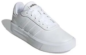 Adidas Court Platform Sneakers - Cloud White/cloud White/core Black