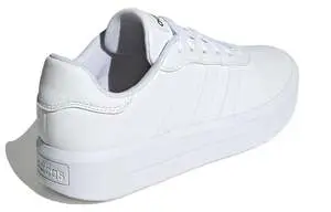 Adidas Court Platform Sneakers - Cloud White/cloud White/core Black
