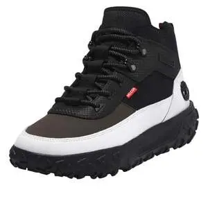 Timberland Motion 6 Waterproof Mid Boot - Black/white