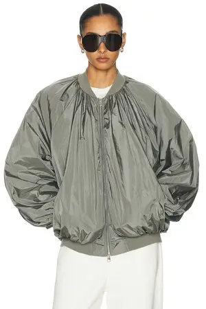 AGOLDE Raffi Bomber Jacket - Fern