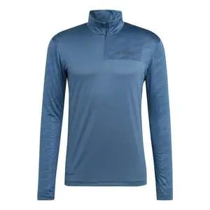 Adidas Multi Half-zip Long Sleeve Tee