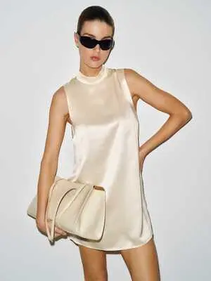 REFORMATION Lantana Silk Dress