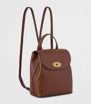Mulberry Mini Grained Leather Bayswater Backpack - Brown