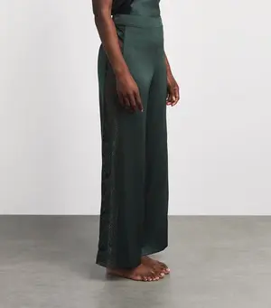 AUBADE Silk-blend Midnight Whisper Pyjama Trousers