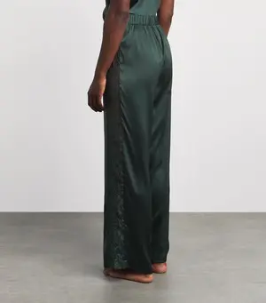 AUBADE Silk-blend Midnight Whisper Pyjama Trousers