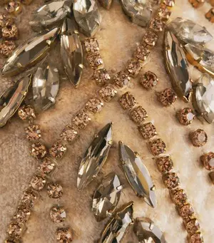 SHISHI Velvet Crystal-embellished Bauble