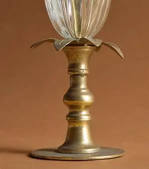 SHISHI Metal Flower Candle Holder