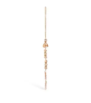 SHISHI Beaded Icicle Tree Decoration - Gold
