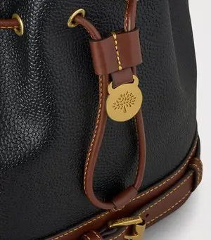 Mulberry Small Leather-trim Bucket Bag