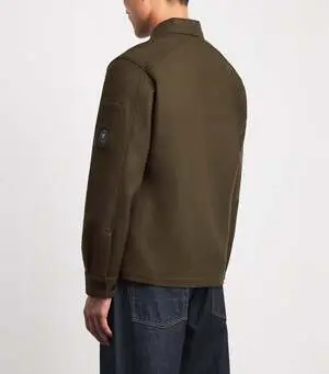 C.P. COMPANY Virgin Wool-blend Lens Overshirt