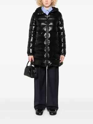 Moncler Courcelles Long Down Jacket