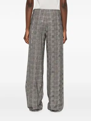 Ermanno Scervino Checked Trousers