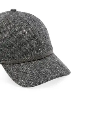 Brunello Cucinelli Wool Baseball Cap