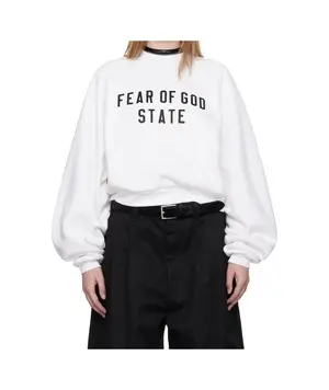 Fear Of God Ribbed Round-neck Sweatshirt