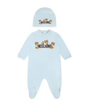 Moschino Bear-motif Bodies - Light Blue