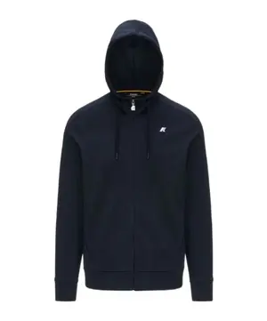 K-WAY Zip-up Hooded Hoodie - Black