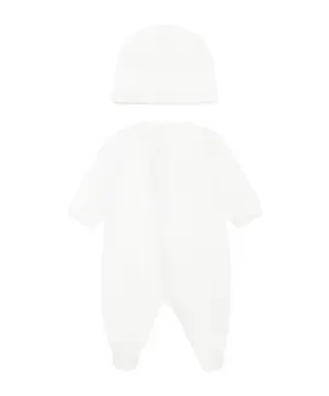 Moschino Bear Graphic Babygrow Set