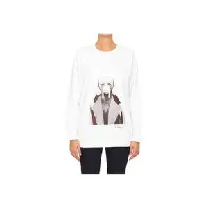 Max Mara Graphic Print Long Sleeve Sweatshirt