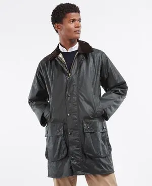 Barbour Border Waxed Jacket