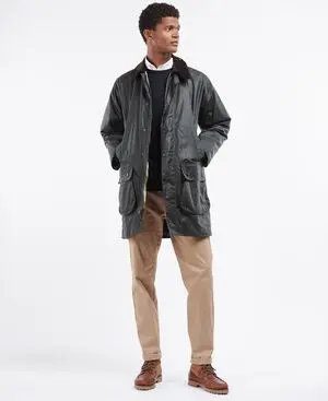 Barbour Border Waxed Jacket