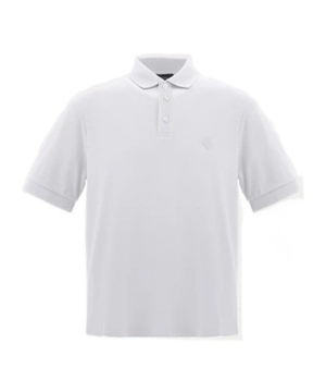Herno Logo-embroidered Piqué Polo Shirt - White