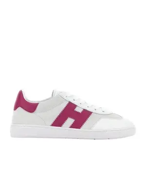 Hogan Round Head Low-cut Casual Shoes - White