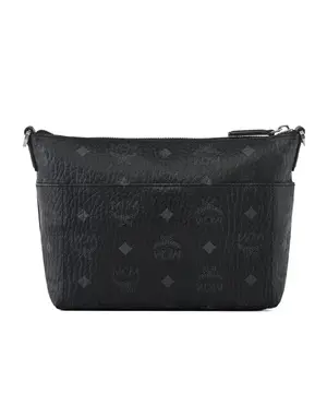 Mcm Allover Logo Print Shoulder Bag