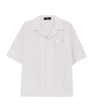 Amiri Box Camp Striped Shirt