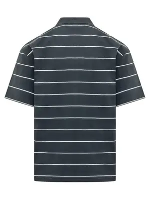 K-WAY Valar Slim Fit Striped Polo Shirt